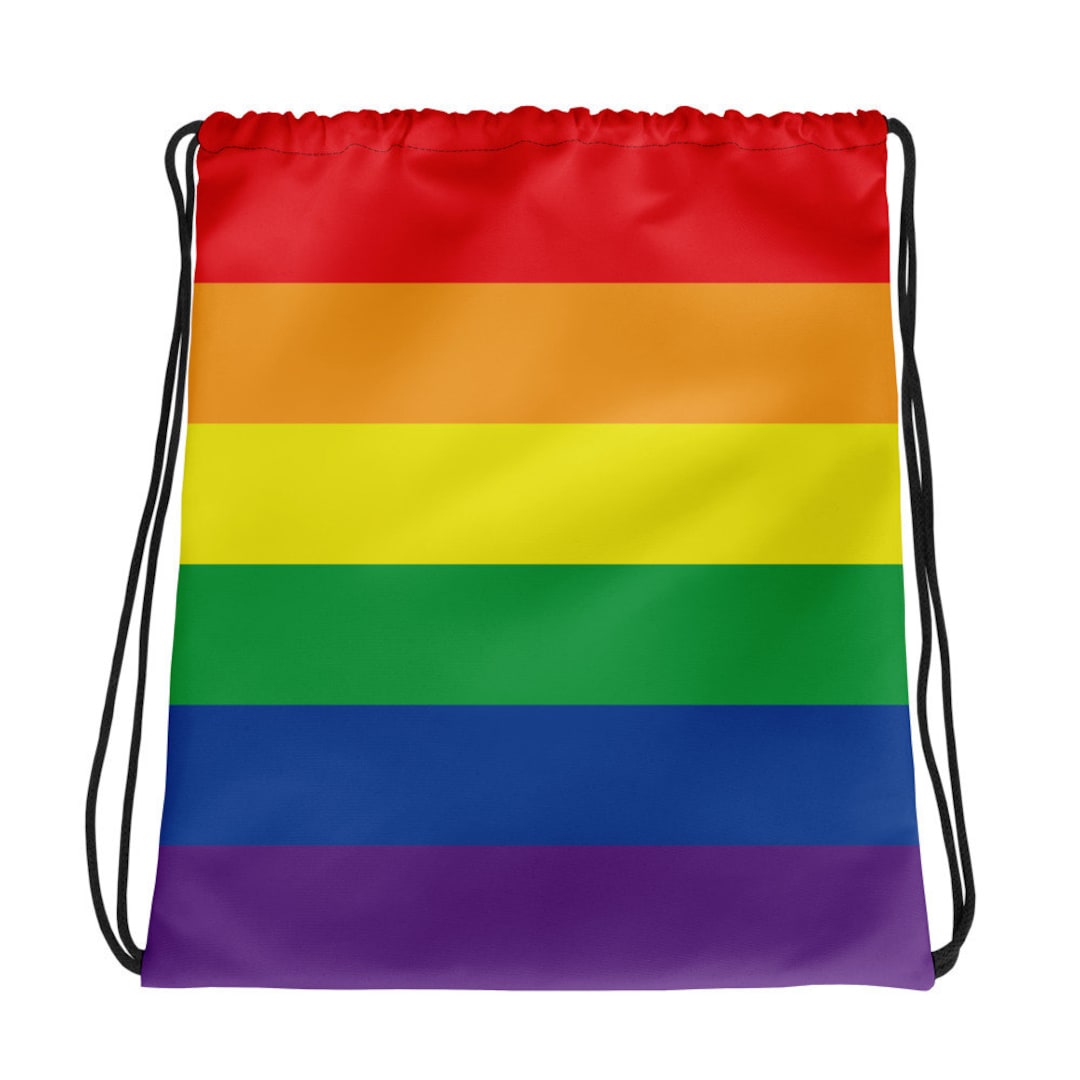 Pride Flag - Drawstring Bag - Etsy