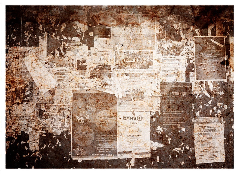 Vintage Poster Paper Pack Printable Pack Decorative Paper - Etsy