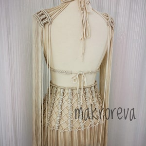 Macrame Dress , Birthday Dress , Shiny Material , Crazy Party Dress ...
