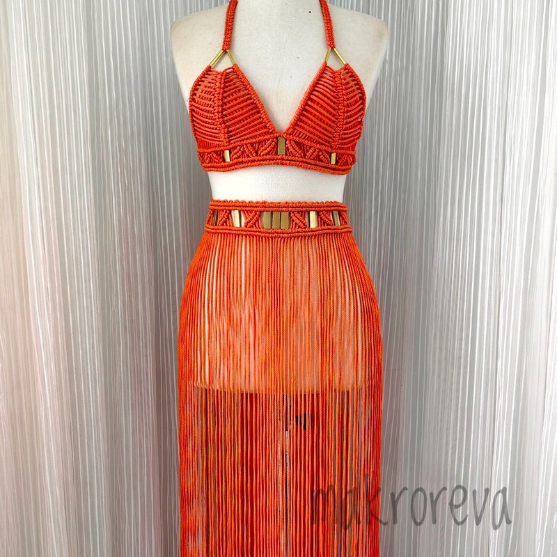 Orange Pregnant Dress - Etsy