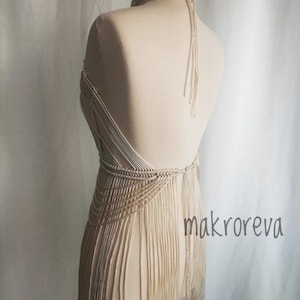 Macrame Dress , Birthday Dress , Shiny Material , Crazy Party Dress ...