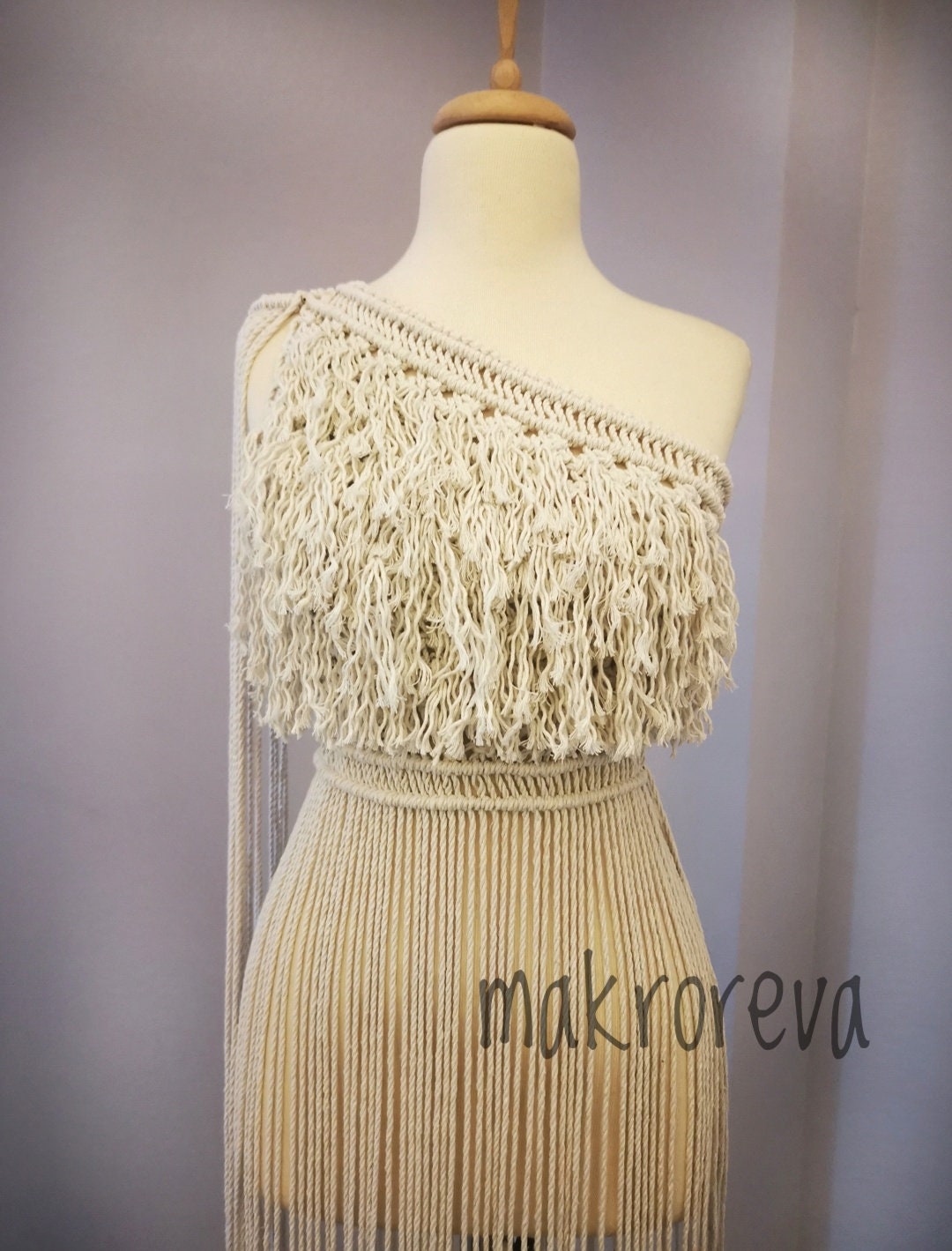 Macrame Dress , Birthday Dress , Stage Dress , Crazy Party Dress ...