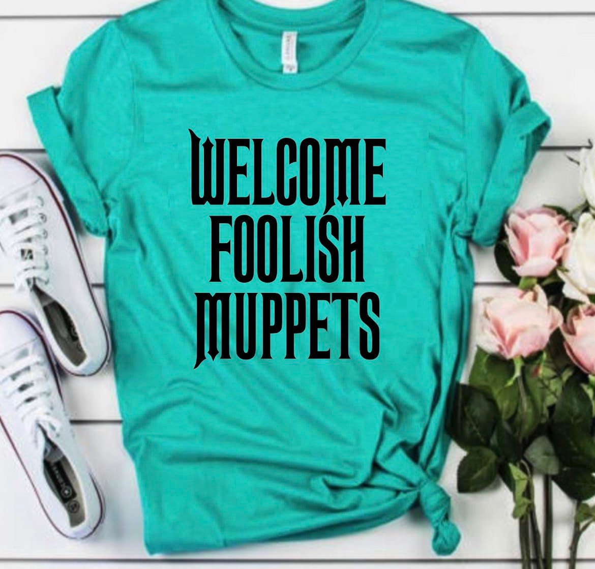Welcome Foolish Muppets, Disney’s Muppets, Haunted Mansion Shirt, Wdw ...