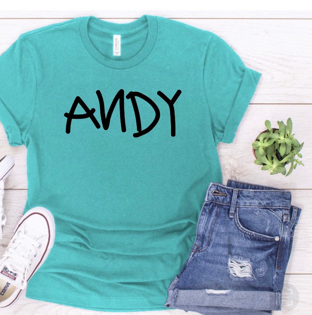 Andy Shirt, to Infinity and Beyond, Toy Story Shirt, Sheriff Woody ...