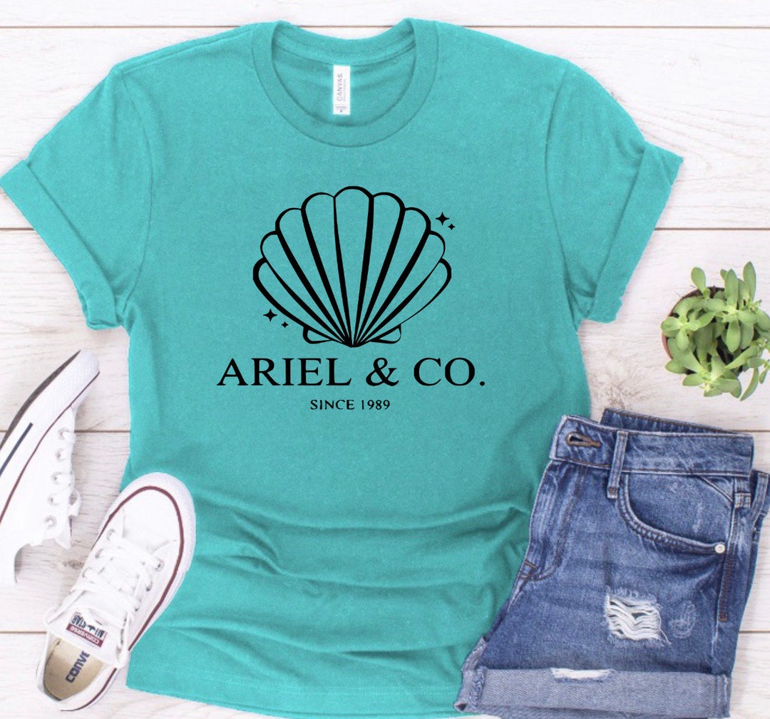Ariel & Co., Under the Sea, the Little Mermaid Shirt, Guppy, Mermaid ...