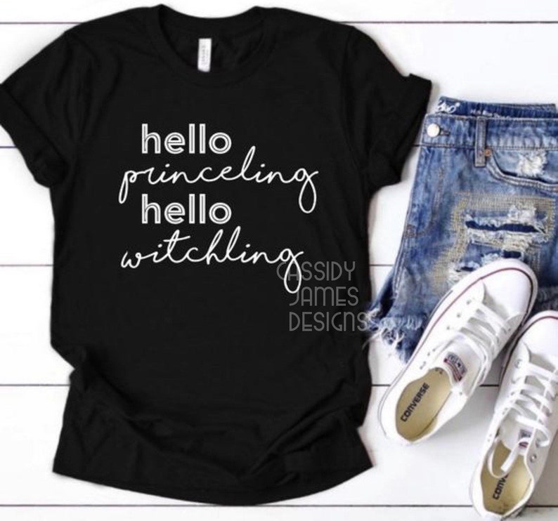 Hello Princeling Hello Witchling From Now Until the Darkness - Etsy