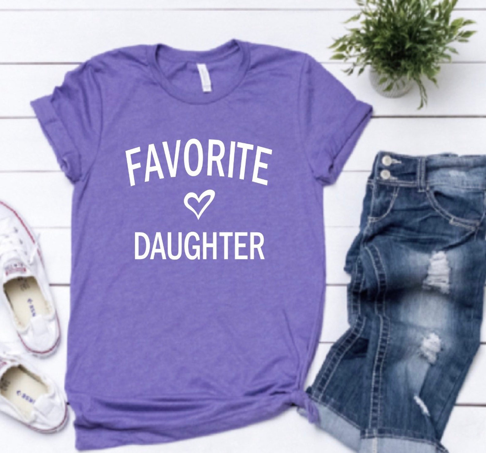 Favorite Daughter Tshirt Daughter Gift Favorite Child Funny - Etsy