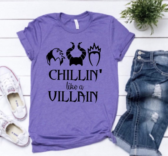 Disneys Chillin Like a Villain Mickey Halloween Party - Etsy