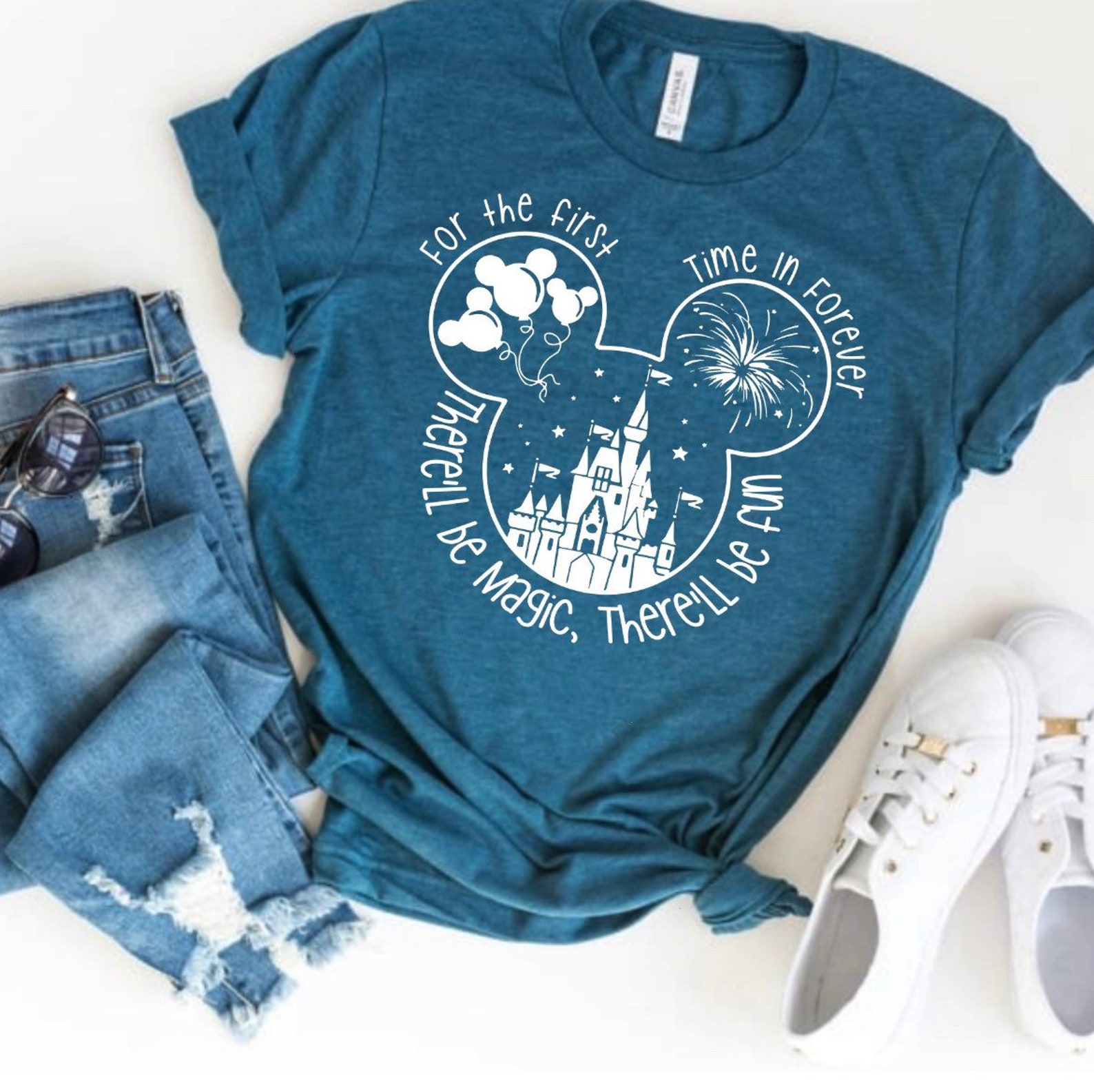 Magic Kingdoms for the First Time in Forever Shirt WDW | Etsy