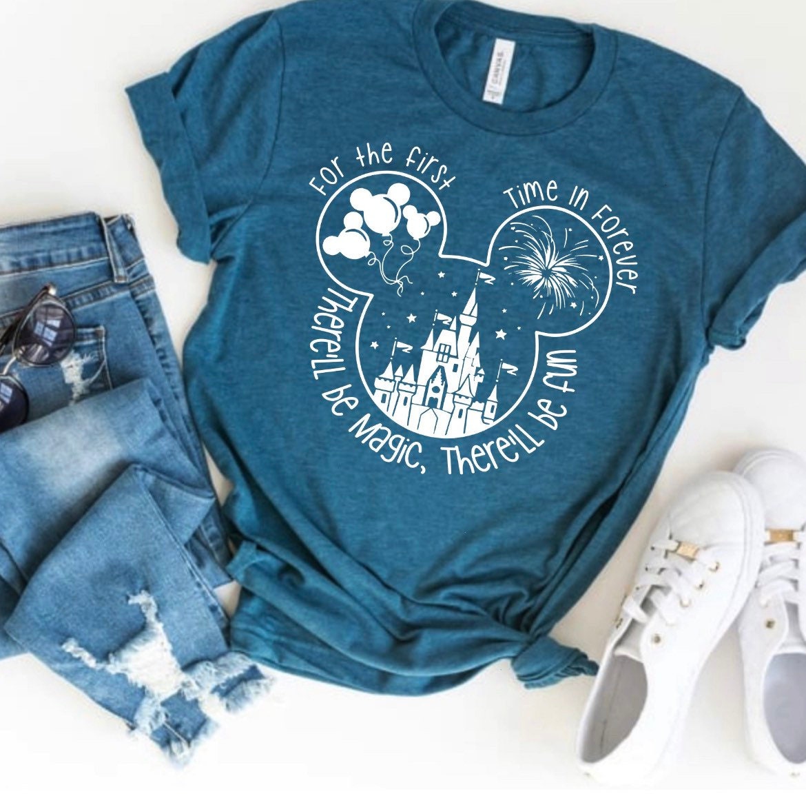 Magic Kingdoms for the First Time in Forever Shirt WDW | Etsy