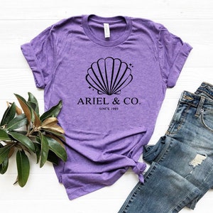 Ariel & Co., Under the Sea, the Little Mermaid Shirt, Guppy, Mermaid ...