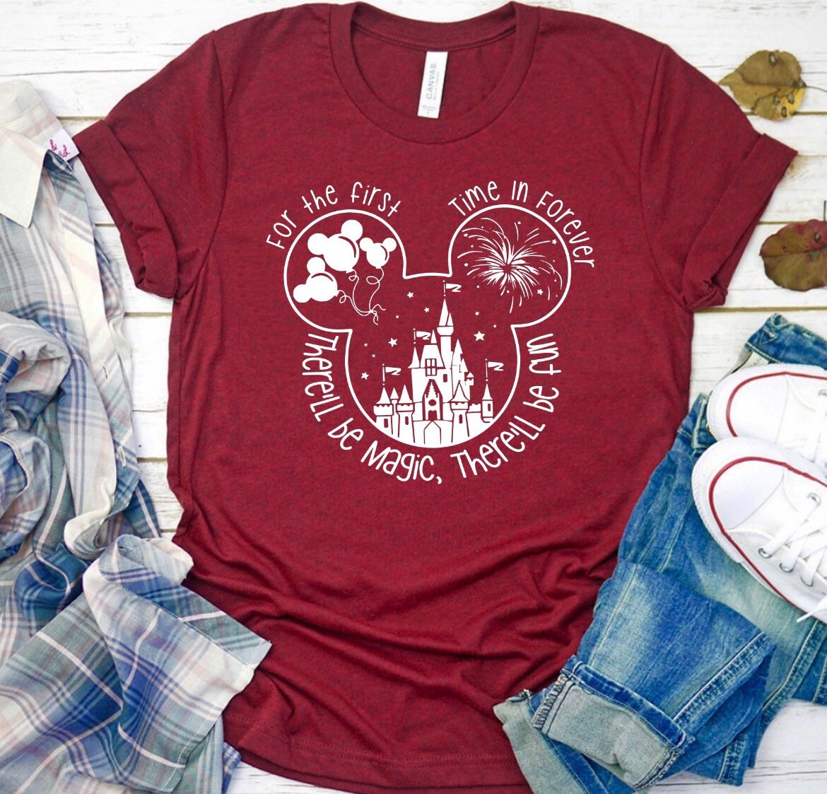 Magic Kingdoms for the First Time in Forever Shirt WDW | Etsy