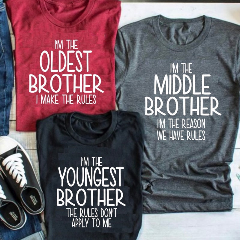 Middle Brother Shirt - Etsy