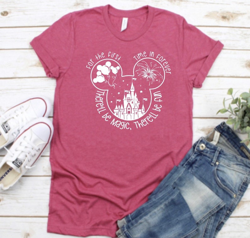 Magic Kingdoms for the First Time in Forever Shirt WDW | Etsy