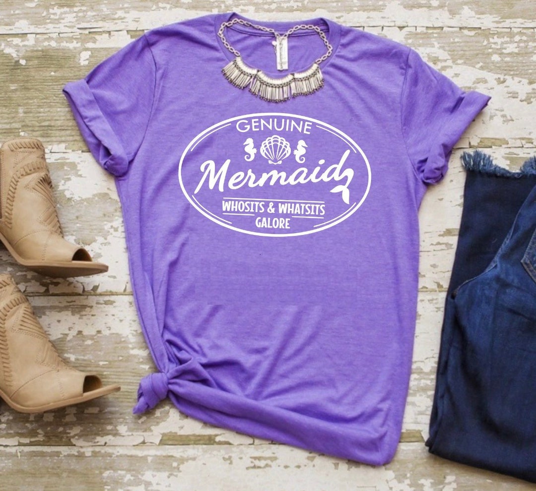 Ariel’s Genuine Mermaid, Under the Sea, the Little Mermaid Shirt, Guppy ...