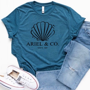 Ariel & Co., Under the Sea, the Little Mermaid Shirt, Guppy, Mermaid ...