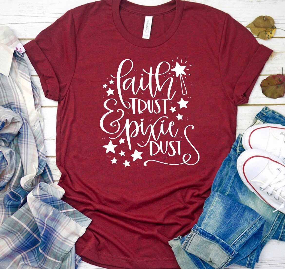 Peter Pans Faith Trust and Pixie Dust Peter Pan Shirt | Etsy