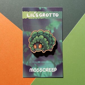 Hollow Knight Mosscreep - Wooden Pin Fan Art Accessory - Etsy