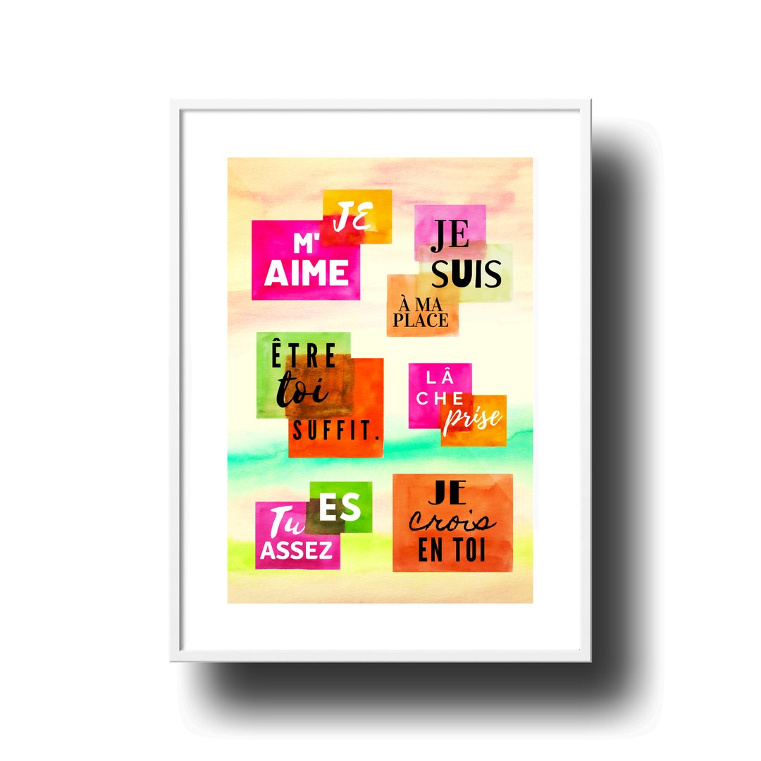 Positive Affirmations for Kids, Daily Affirmations for Teens, Bedroom ...