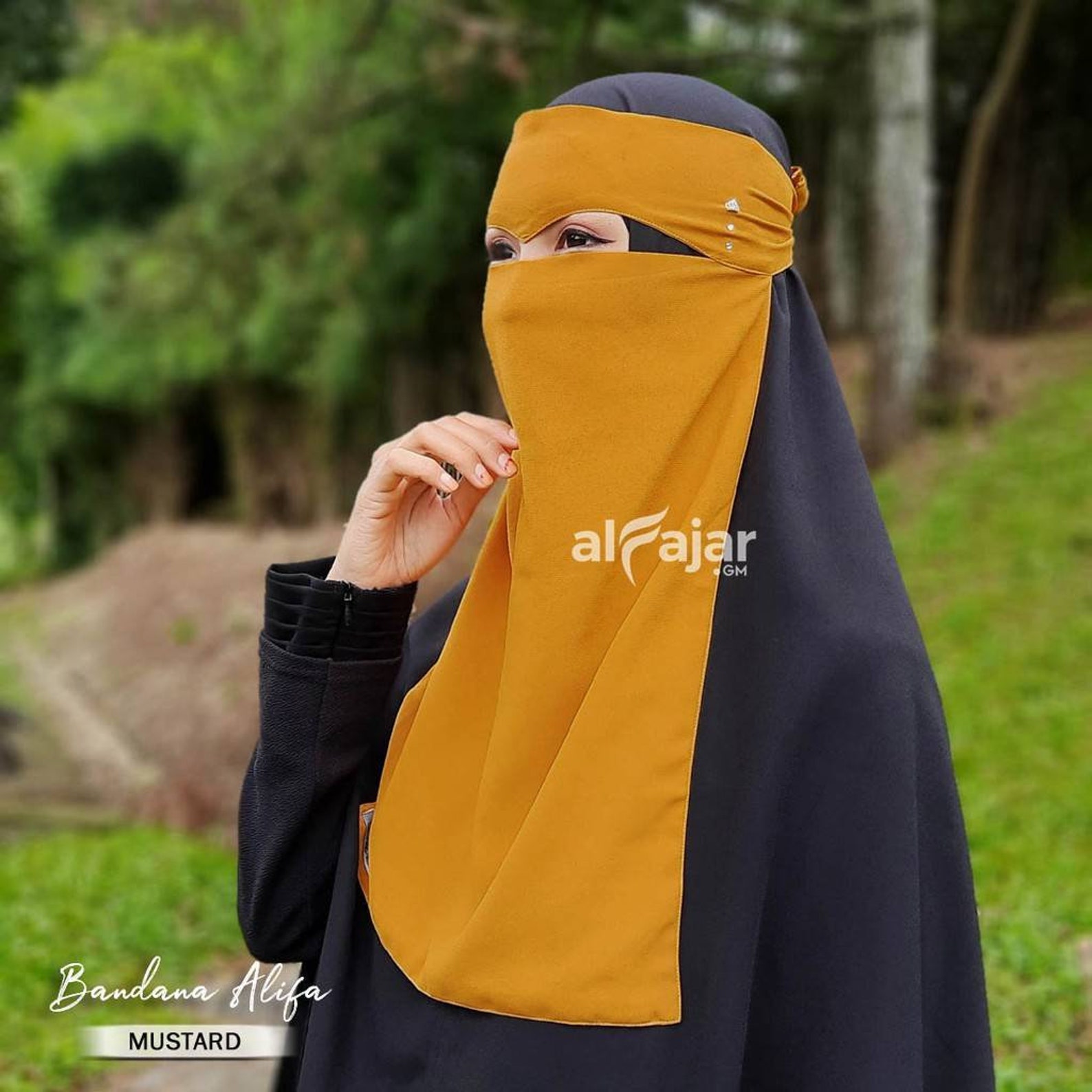 Eagle Niqab Colored Niqab Niqab Closed Face Niqab Chiffon - Etsy