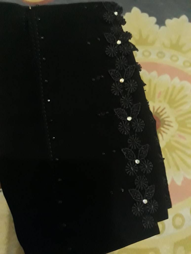 Black Niqab Lace Niqab Closed Face Niqab Islamic Veil | Etsy