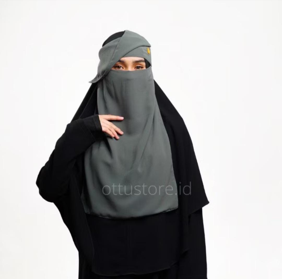 Niqab, Colored Niqab, Niqab, Closed Face Niqab, Chiffon Niqab, Islamic ...