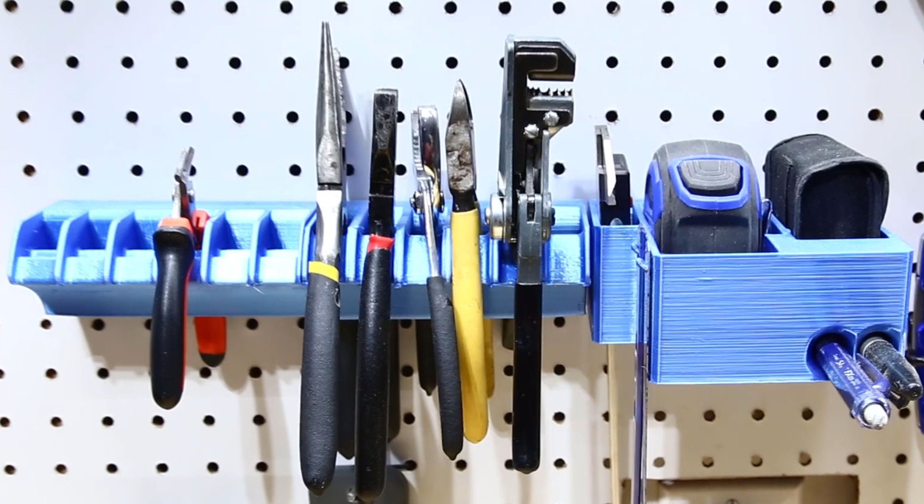 3D Printable Modular Pegboard System Starter Kit - Etsy