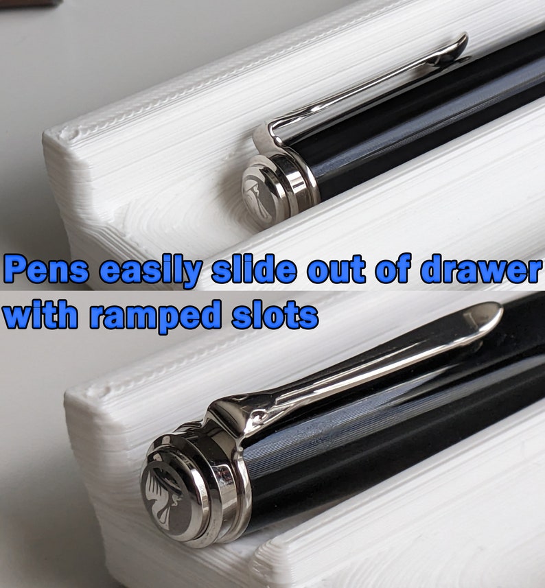 Undermount Desk Fountain Pen Drawer Perfect for Clearing Desk Space and ...