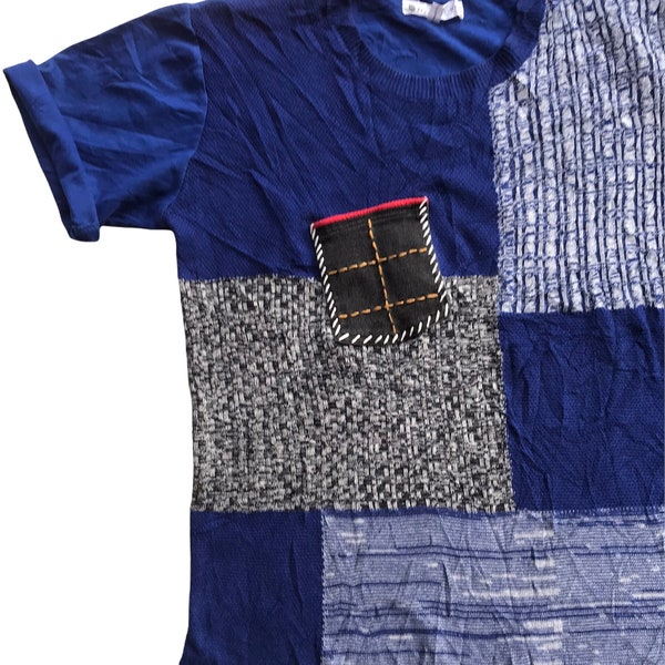 Handmade Patchwork T Shirt - Etsy