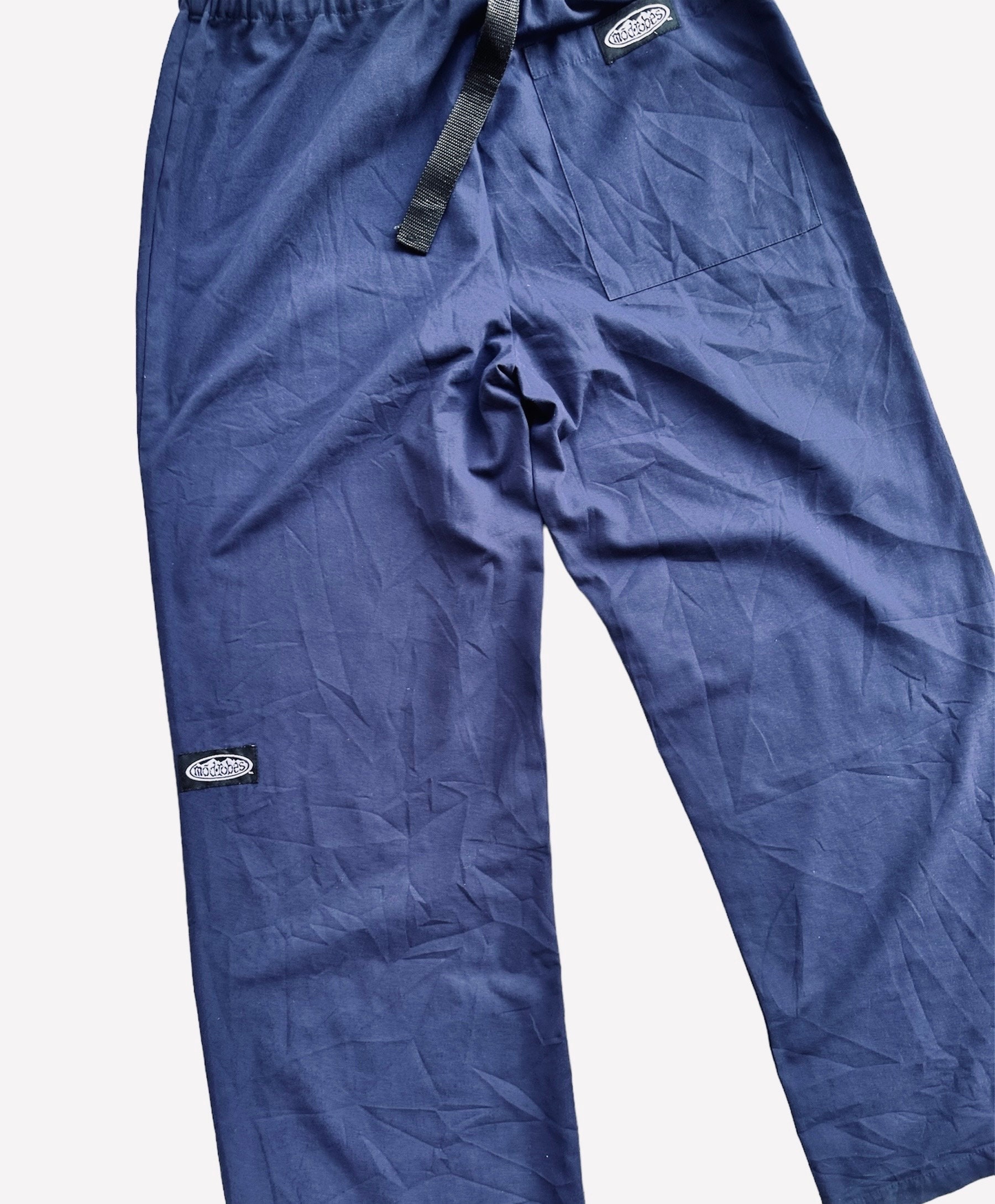 Rare Vintage Navy Blue Trouser Wide Leg Pant Authentic Modrobes ...