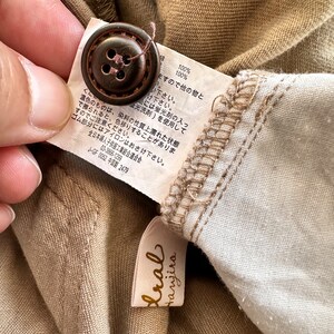 Vintage Ethnic Japanese Harem Pant Chino Beige Trouser Elastic ...