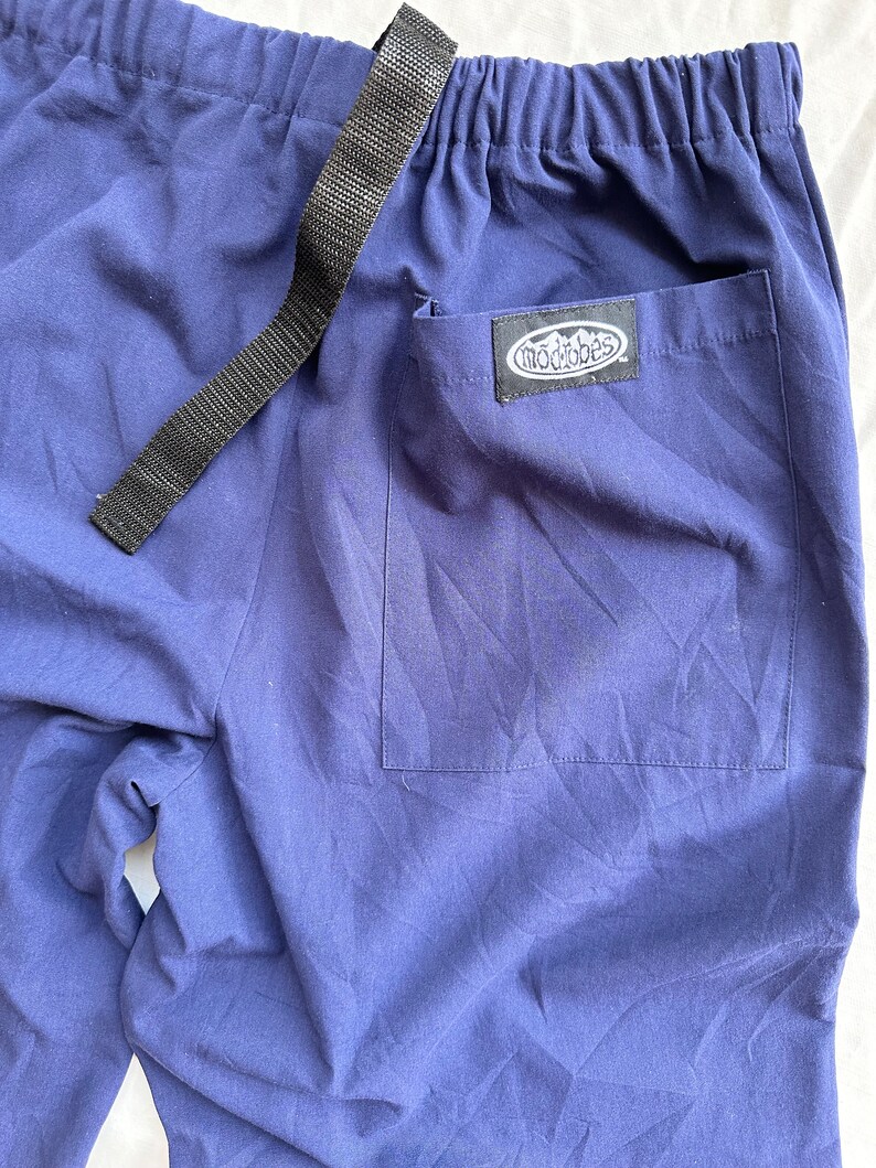 Rare Vintage Navy Blue Trouser Wide Leg Pant Authentic Modrobes ...