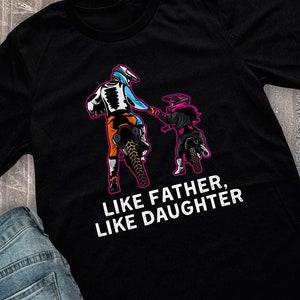 Like Father Like Daughter Motocross Sticker 4 Inch Dirt Bike Decal ...