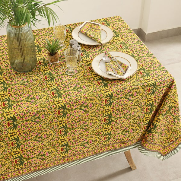 Yellow Tablecloth - Etsy