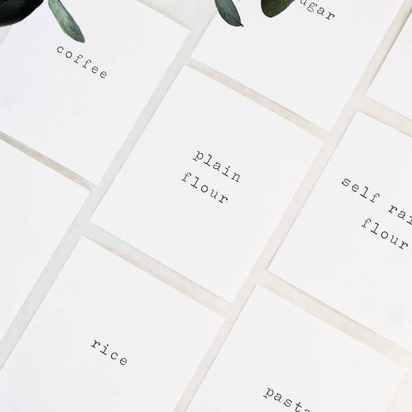 Minimalist Labels - Etsy