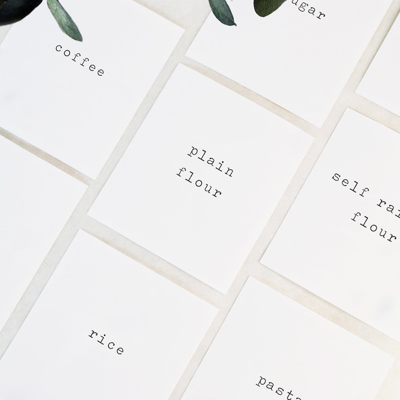 Minimalist Labels - Etsy