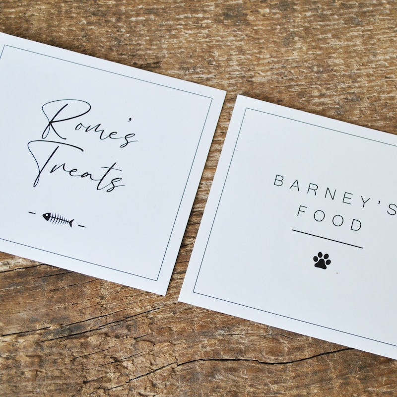 Dog Food Storage - Etsy