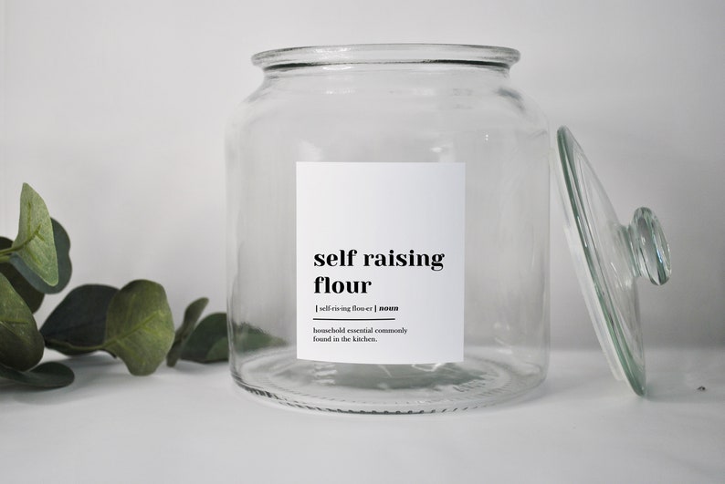 Kitchen Definition Organisation Labels Water Resistant - Etsy