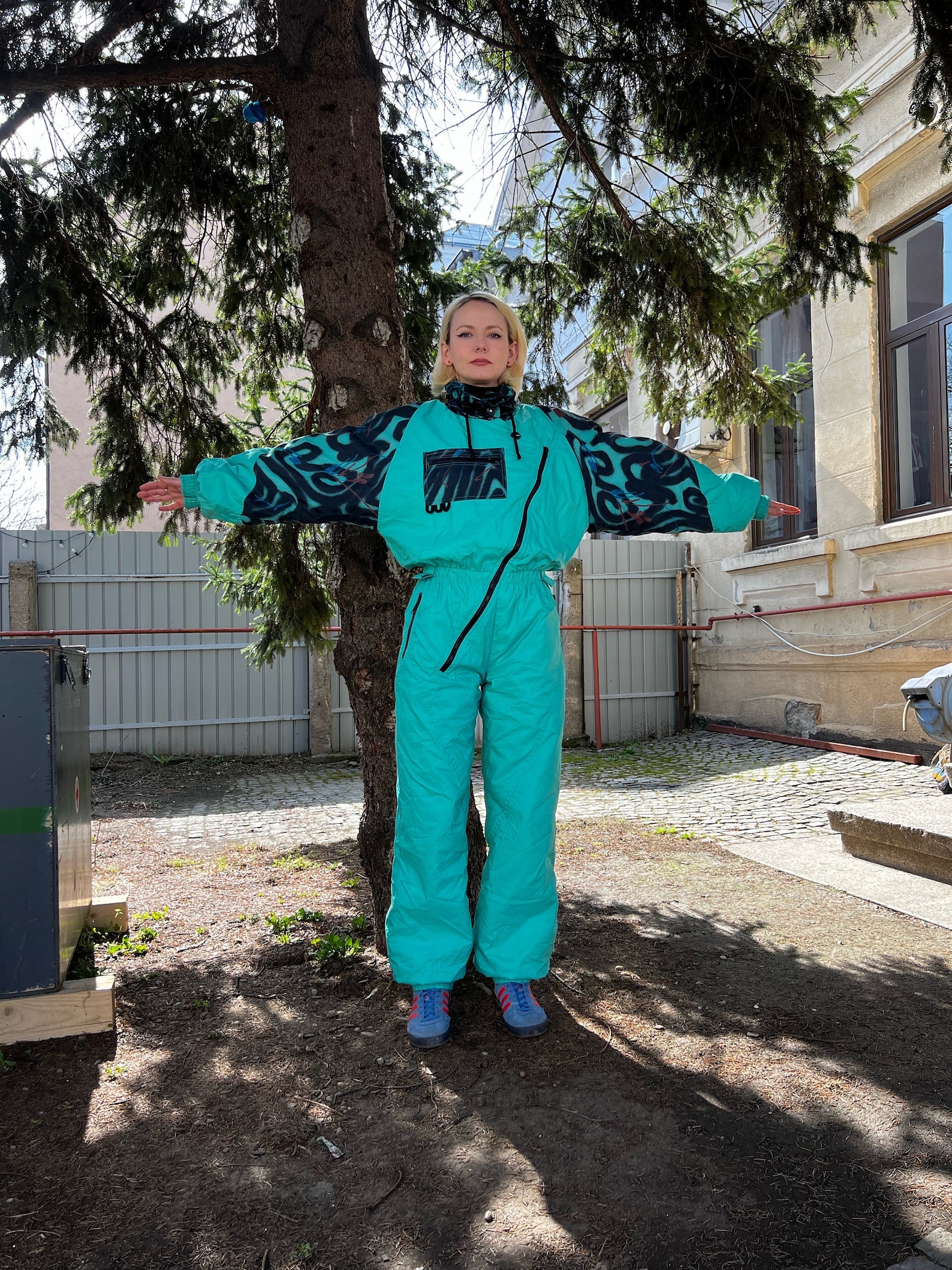 Vintage Green Black Sven Olson Ski Suit Overall, It Suits From ...