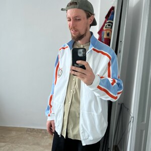 Vintage Bogner Sport Jacket Tracktop, Super Soft Cotton, Oversized XL ...