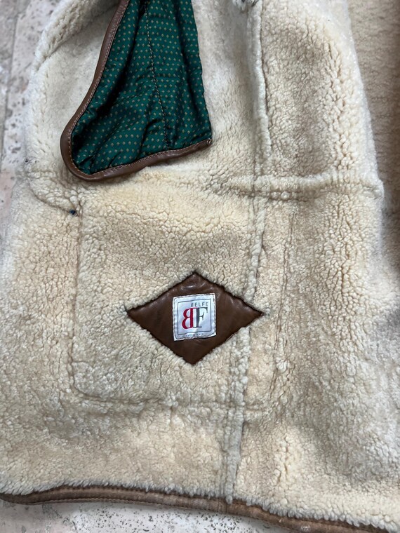 Vintage Belfe Made in Italy Shearling Wool Double Poc… - Gem