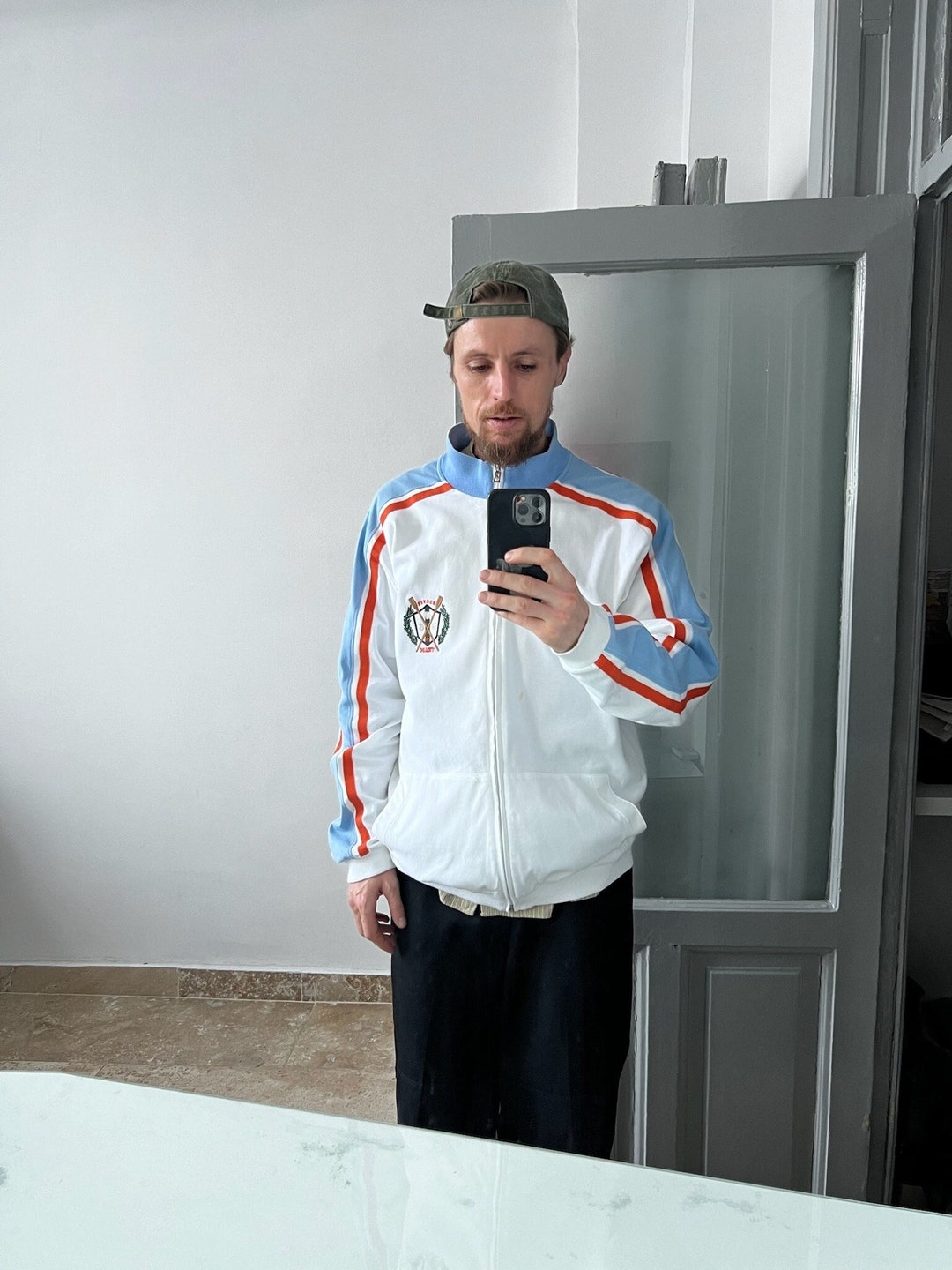Vintage Bogner Sport Jacket Tracktop, Super Soft Cotton, Oversized XL ...