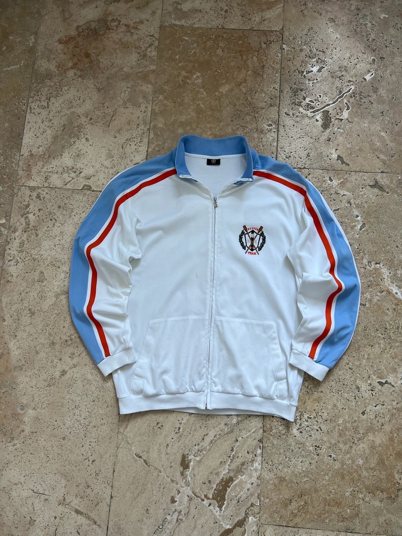Vintage Bogner Sport Jacket Tracktop, Super Soft Cotton, Oversized XL ...