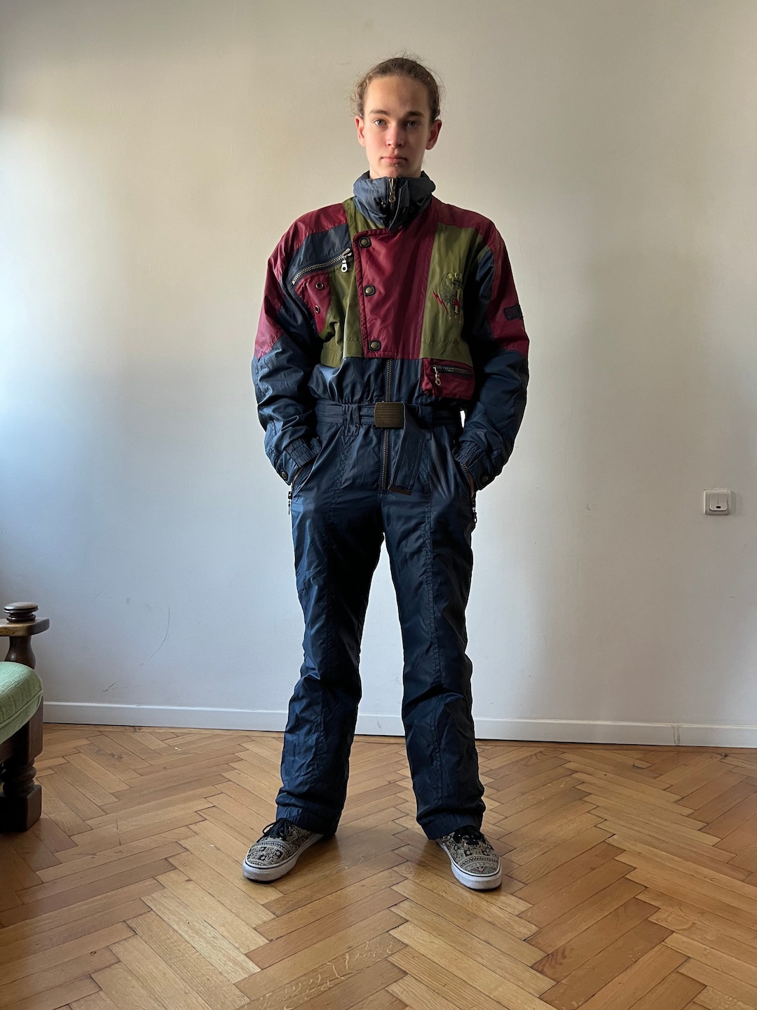 Vintage Snow Dancer Ski Suit Overall, Size L/XL Men or Oversized XL/2XL ...