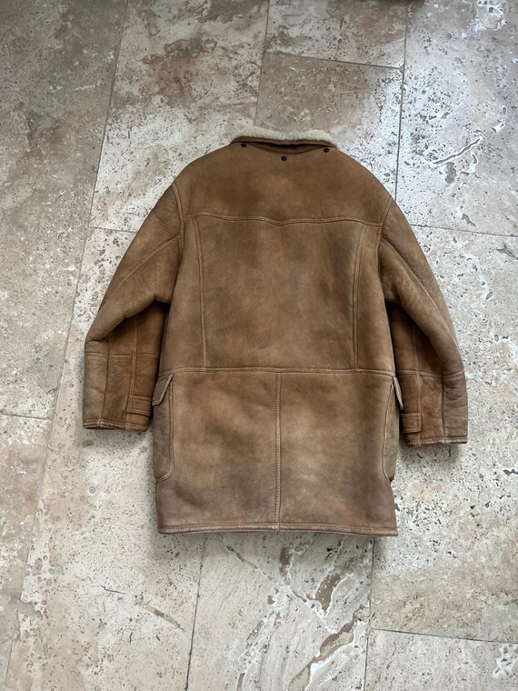 Vintage Belfe Made in Italy Shearling Wool Double Poc… - Gem