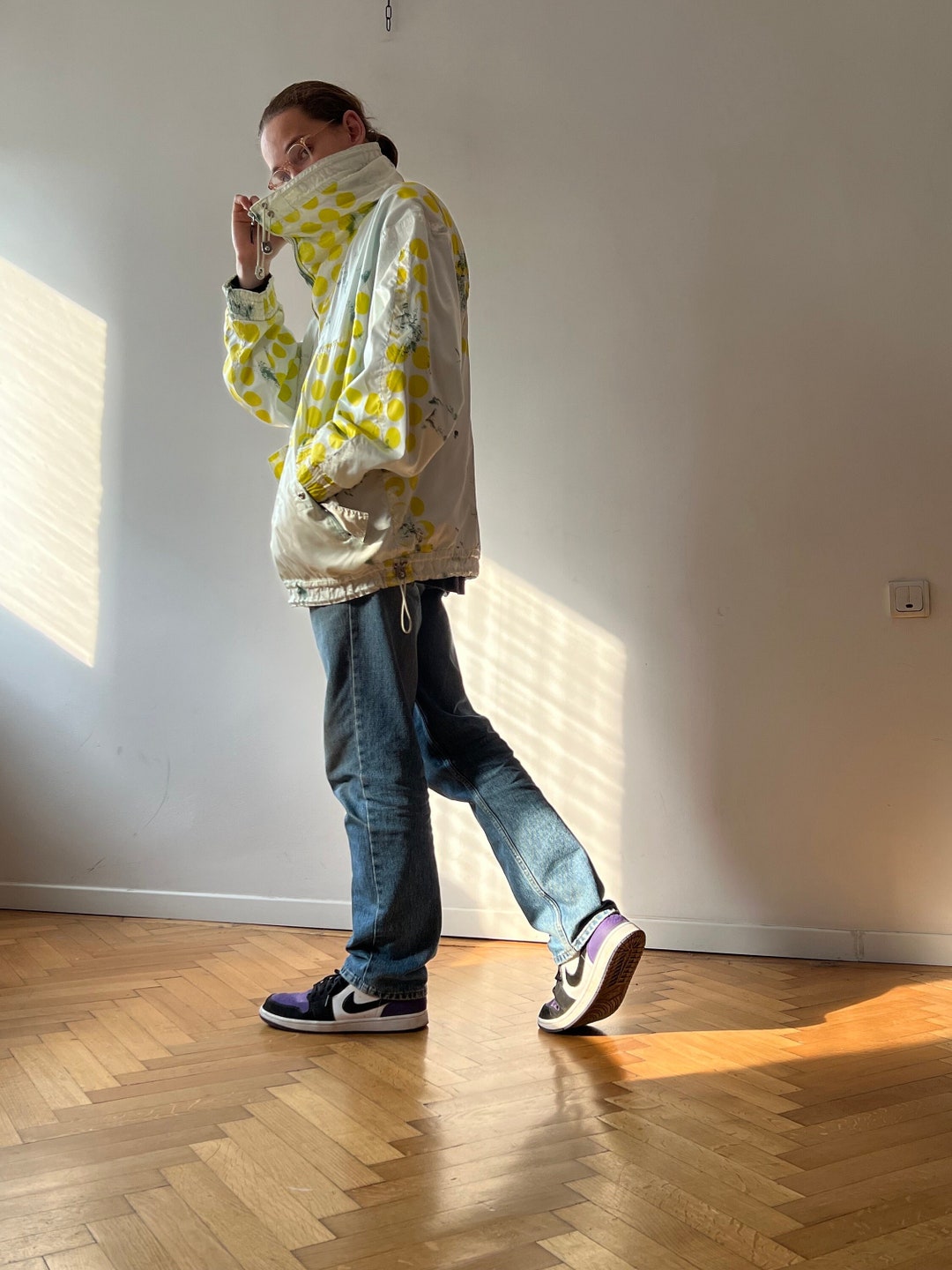 Beautiful Vintage Jet Set Ski Wear Jacketmade in Italy, Size Oversized ...