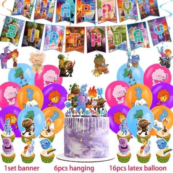 Elemental Birthday Party Decorations - Etsy