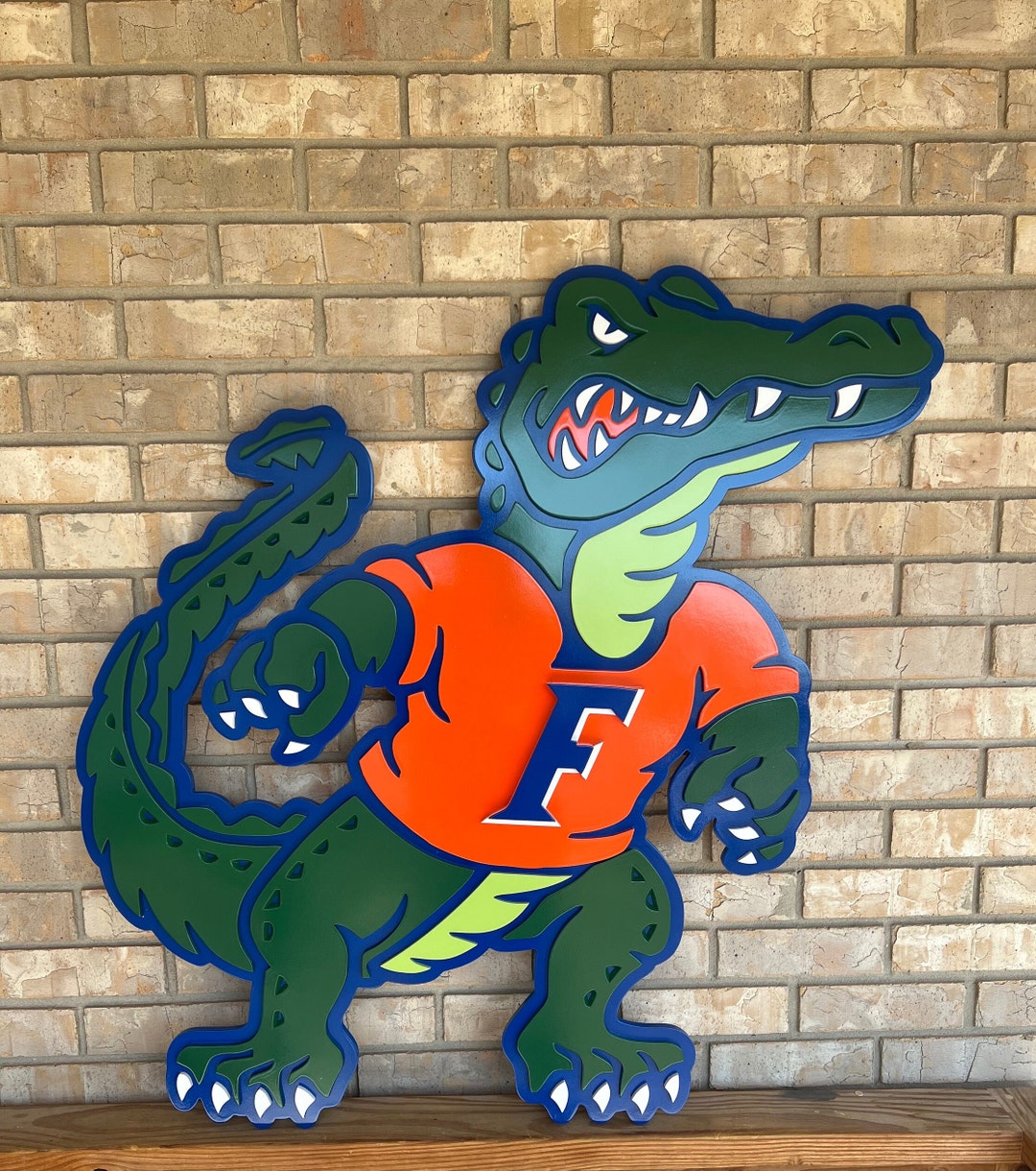 3d Florida Gators Logo Wall Art. - Etsy