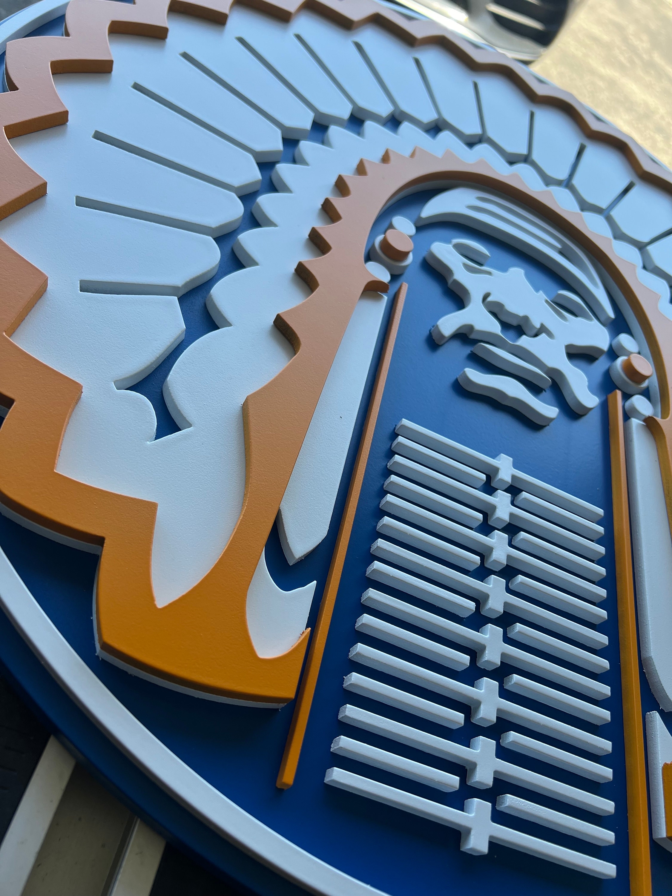 3D Retro U of I Logo Wall Decor - Etsy