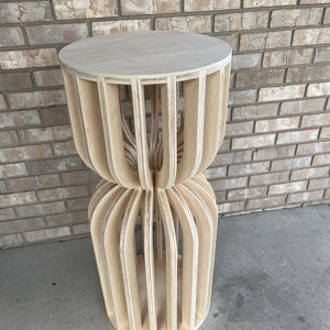 Parametric Design Cocktail Round Table/cake Stand - Customizable for ...